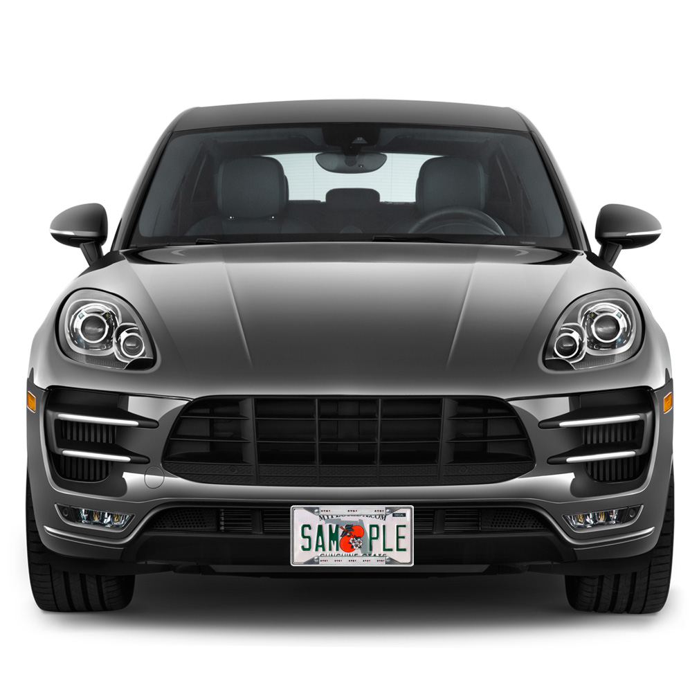 Metal License Plate Frame Vinyl Insert Poker Game B Weatherproof Car ...