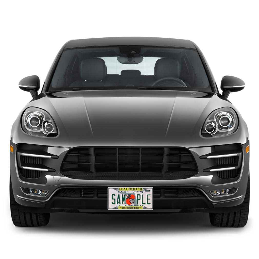 License Plate Frame Vinyl Insert I Fly A Cessna 150 Despite Homeland ...